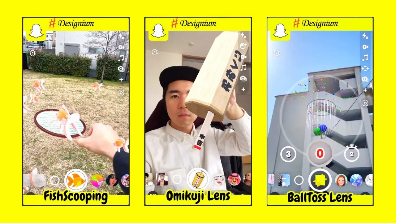 Designium's AI Lenses Boost Snapchat Fun - The GenAI Gazette